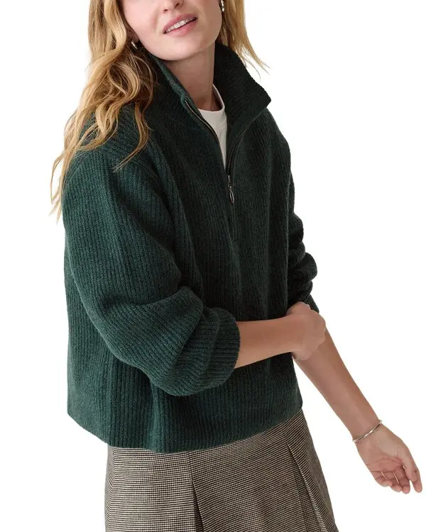 Marine Layer Chalet Quarter Zip Sweater