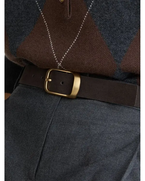 REISS Evie Suede Belt