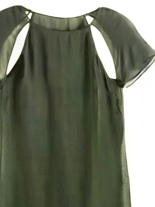 Paloma Wool Silk Ruffled-hem Midi Dress