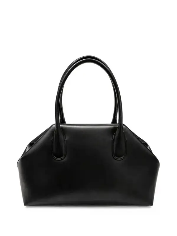 THEMOIRE Medium Talia Trunk Embossed-logo Gusseted Tote Bag