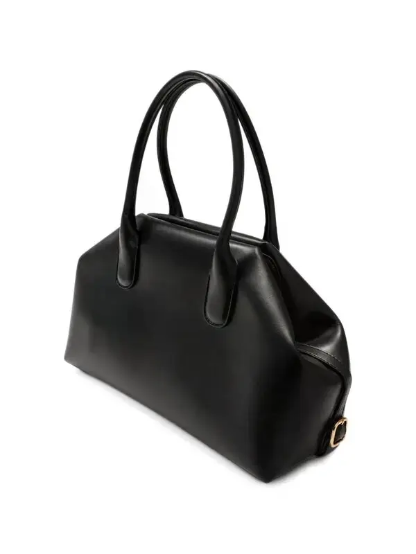 THEMOIRE Medium Talia Trunk Embossed-logo Gusseted Tote Bag