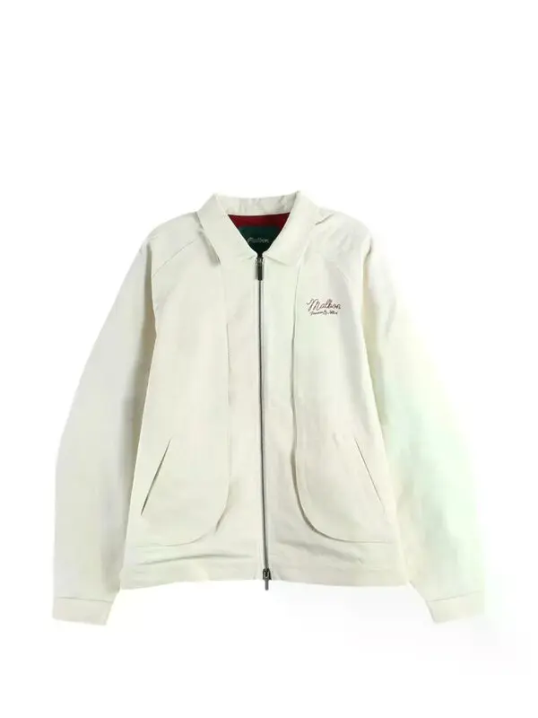 MALBON Field Logo-patch Zip-up Jacket