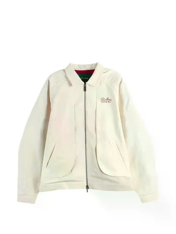 MALBON Field Logo-patch Zip-up Jacket