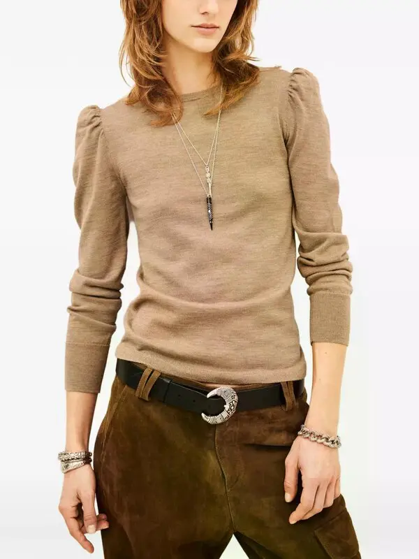 Ba&sh Britanie Puff-sleeve Sweater