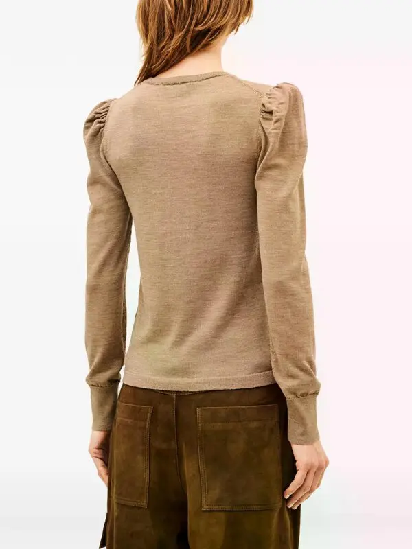 Ba&sh Britanie Puff-sleeve Sweater