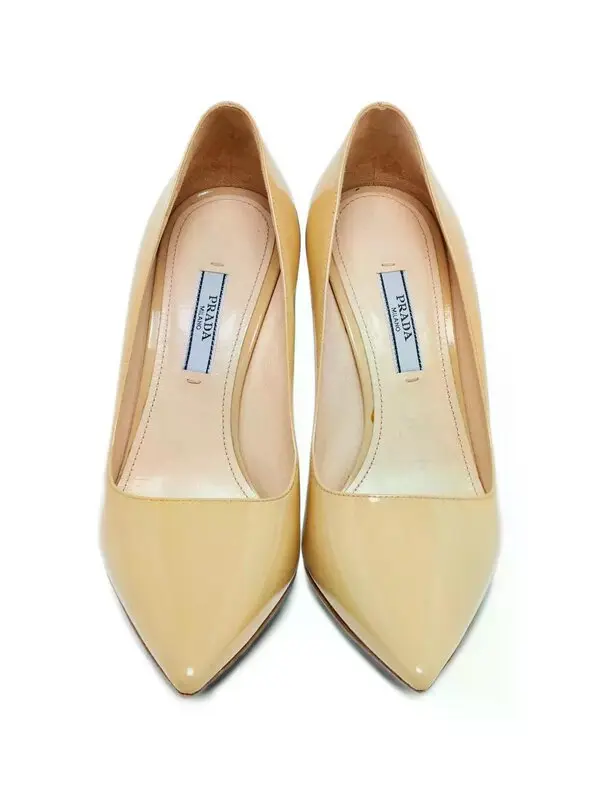Prada Patent Leather Pointed Toe Pumps