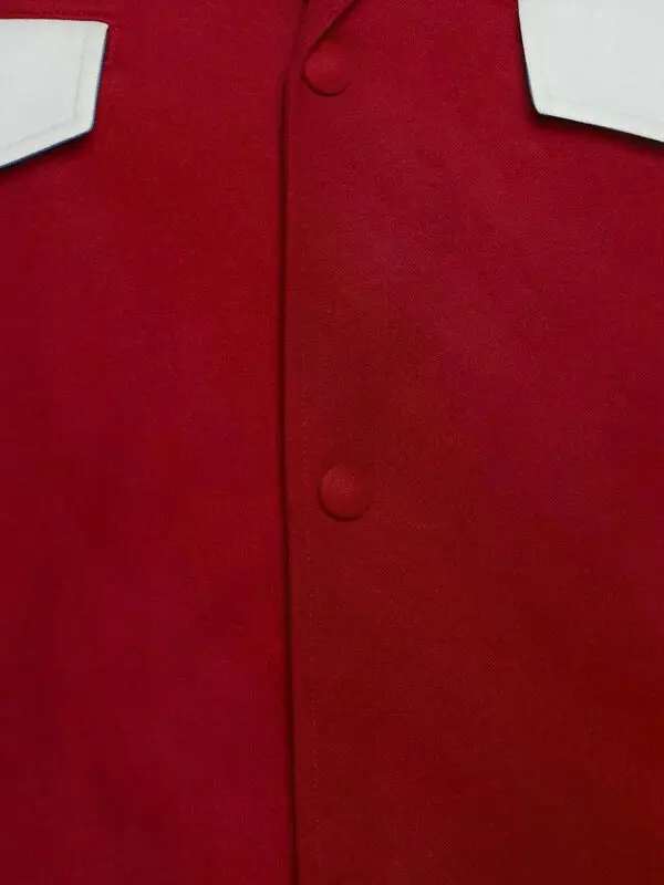 Valentino Garavani Button-up Bomber Jacket