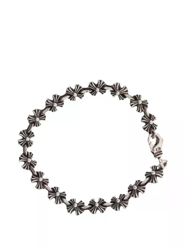Chrome Hearts Cross-link Bracelet - Silver