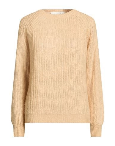 HAVEONE Sweater Size Acrylic, Mohair Wool, Polyamide - Camel