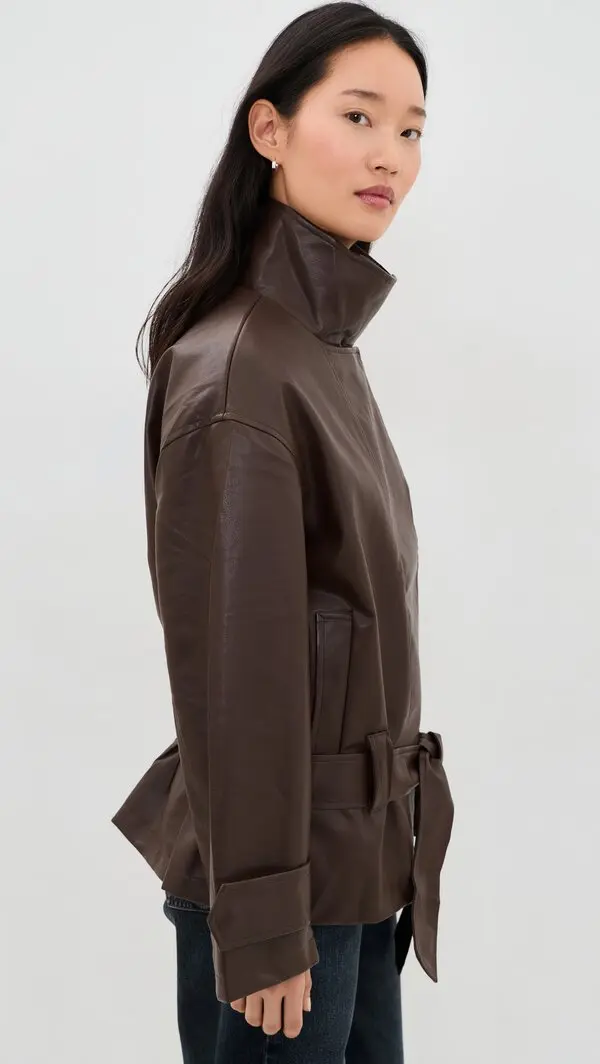 4TH & RECKLESS Jaden Faux Leather Jacket