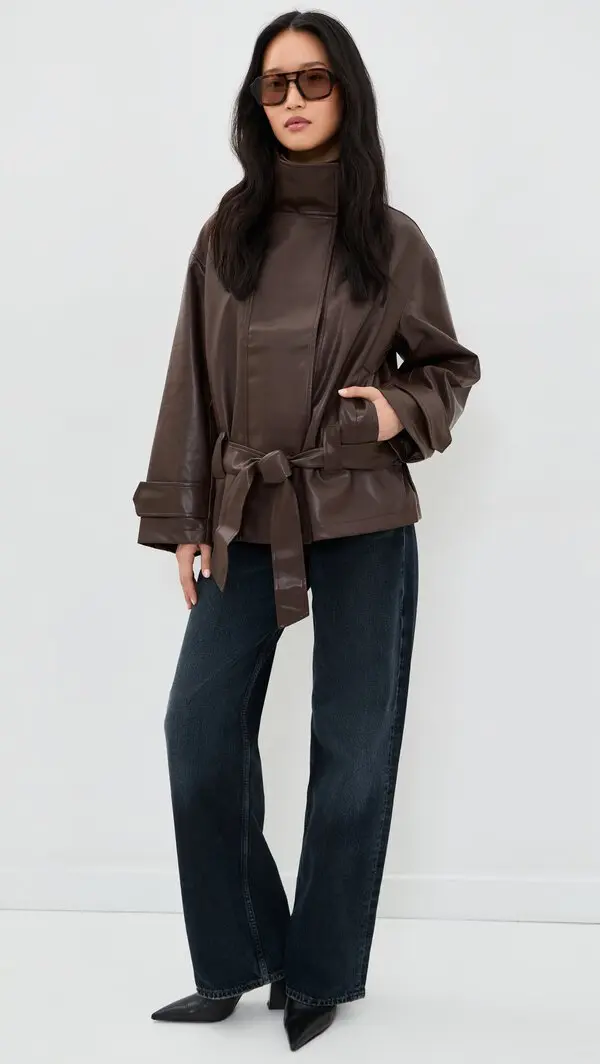 4TH & RECKLESS Jaden Faux Leather Jacket