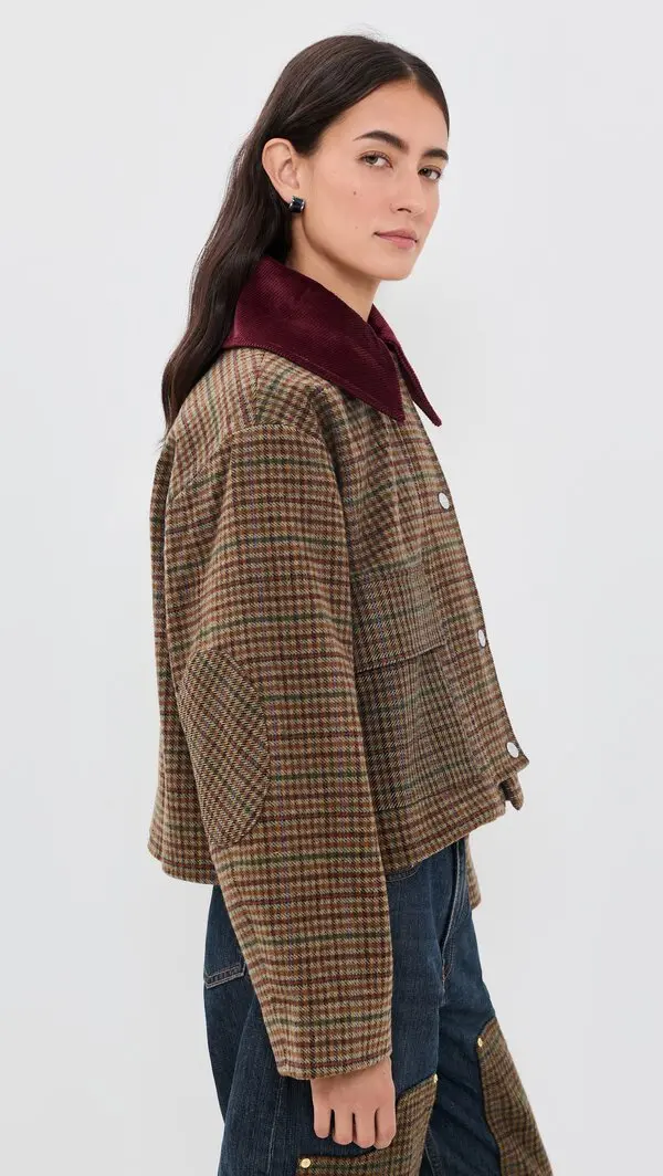 GANNI Short Barn Jacket