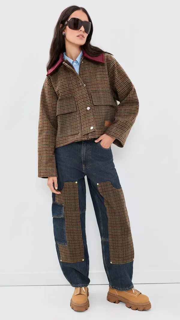 GANNI Short Barn Jacket