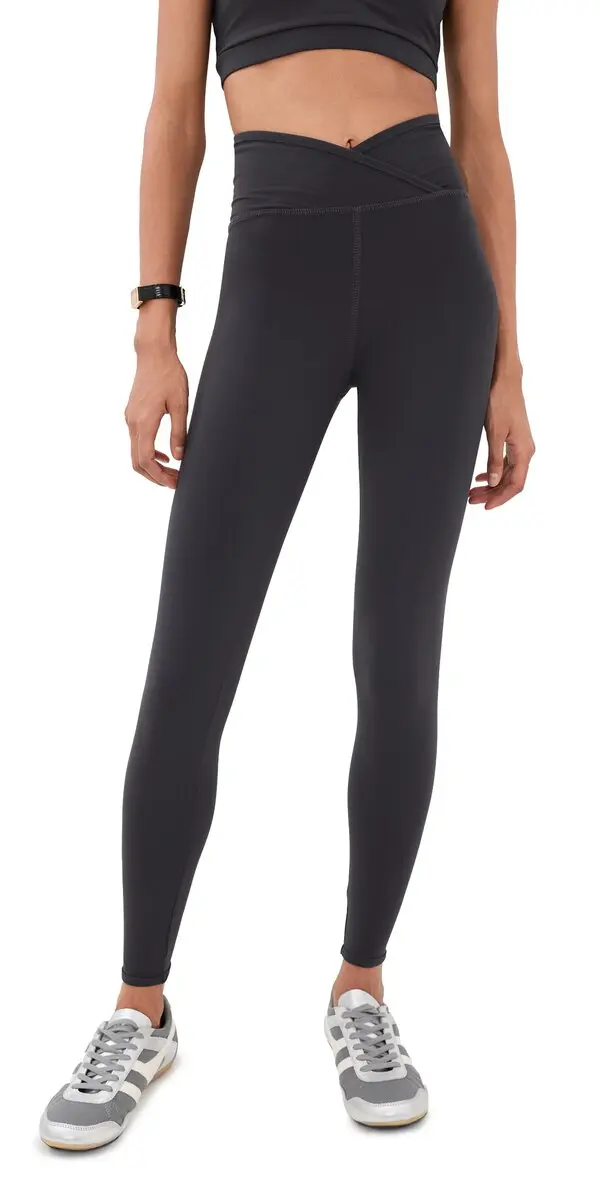 Strut This The Rae Leggings - Titanium/shell