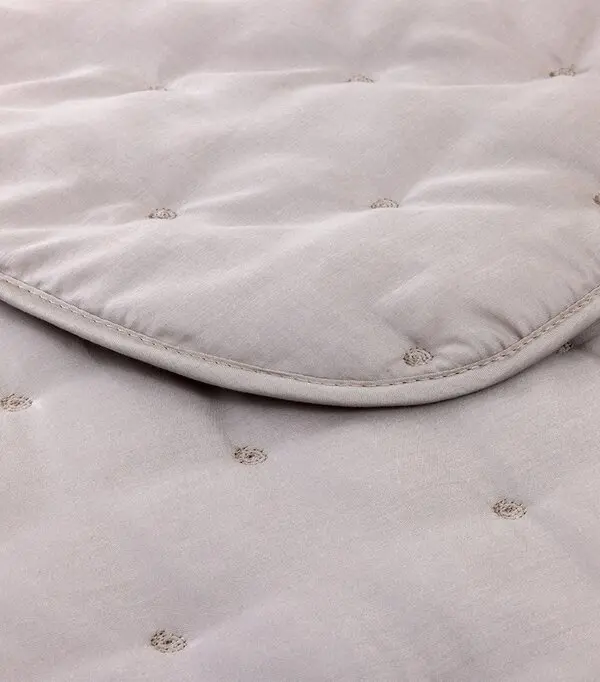 YVES DELORME Triomphe King Bedcover - Grey