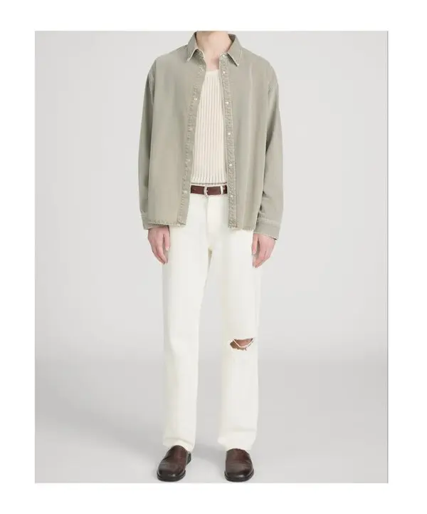 FRAME Relaxed-fit Long-sleeve Overshirt