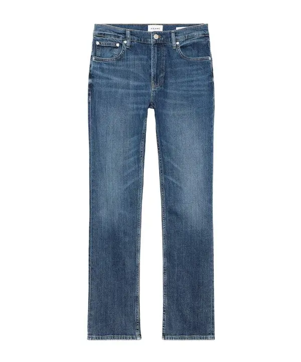 FRAME Faded Denim Jeans - Blue