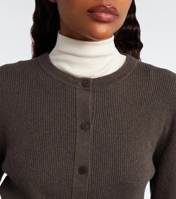 LISA YANG Abeena Cotton And Cashmere Cardigan
