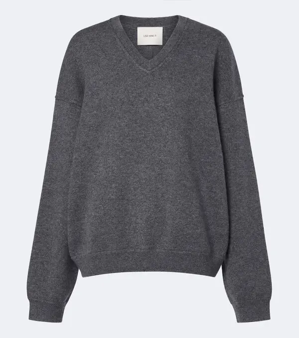 LISA YANG Cyrilla Cashmere Sweater - Grey