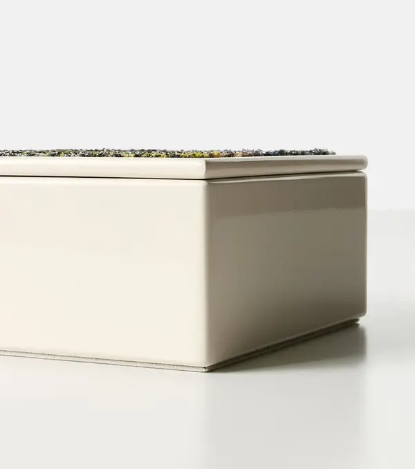 Missoni Salina Lamé-trimmed Wooden Box