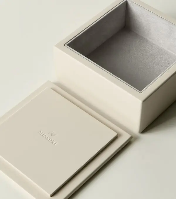 Missoni Salina Lamé-trimmed Wooden Box