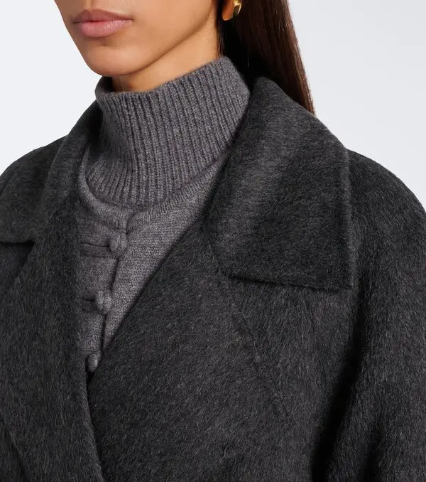 LISA YANG Doublé Wool And Alpaca Coat - Grey