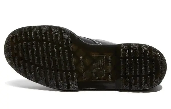 Dr. Martens 1460 Pascal Made In England Cavalier Leather Lace Up Boots 'black Cavalier