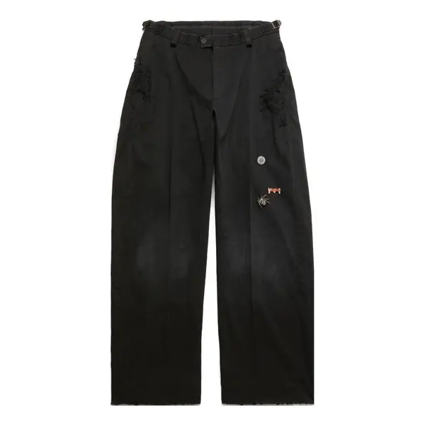 Balenciaga Goth Tailored Pants - Black