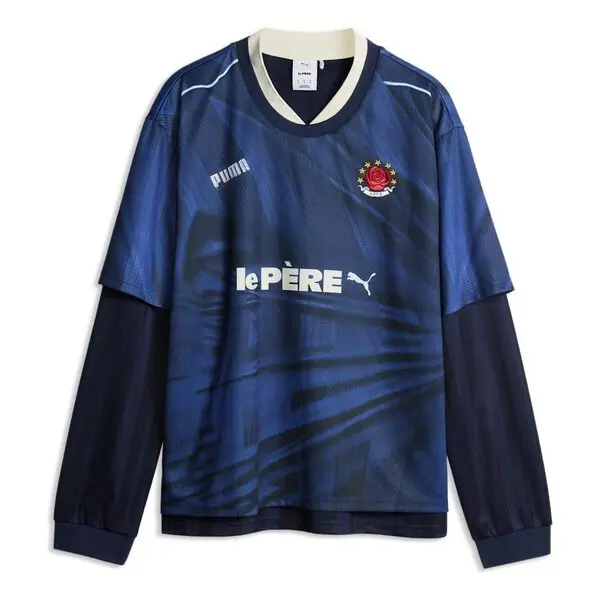 PUMA X Le Père Double Layer Relaxed Jersey - Navy