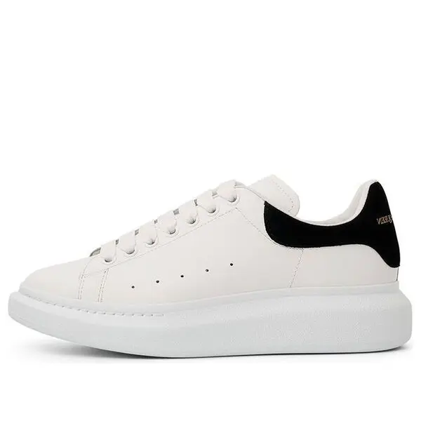 Alexander McQueen Larry Oversize Sneakers 'white Black - White/black
