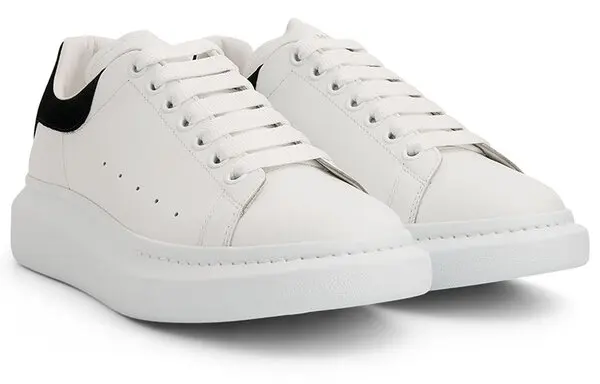 Alexander McQueen Larry Oversize Sneakers 'white Black
