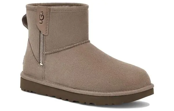 UGG Classic Mini Bailey Zip 'beige Grey