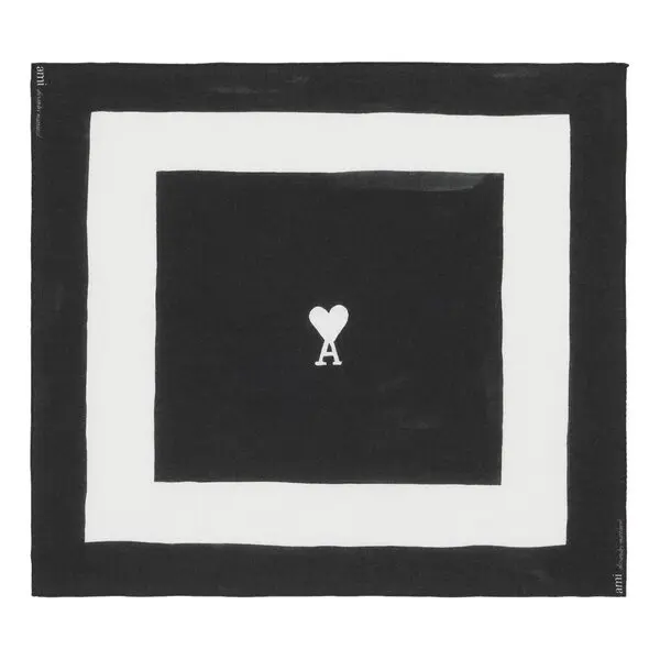 AMI Paris Scarf - Black