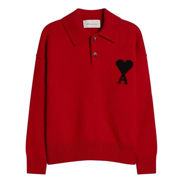 AMI Paris Collar Knitwear