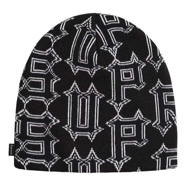 Supreme Fw26 Spike Beanie - Black
