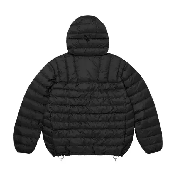 Supreme Fw26 Micro Down Half Zip Hooded Pullover - Black