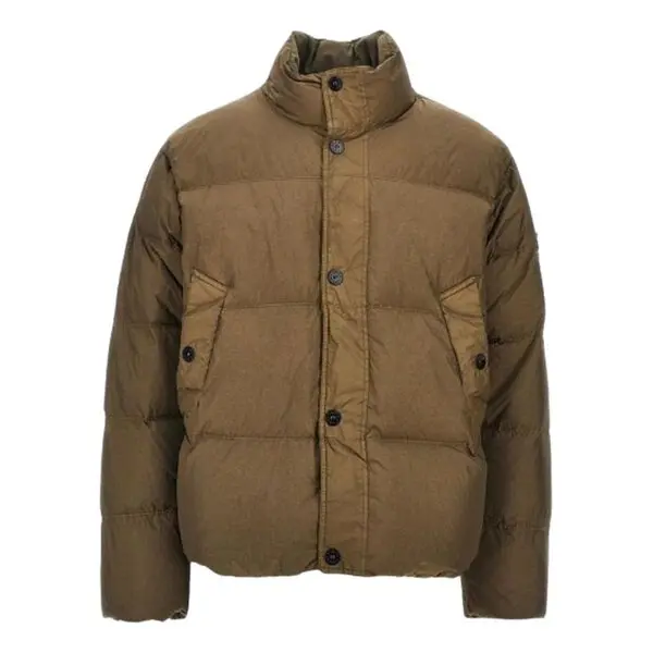 Stone Island Padding Jumper 'khaki - Beige