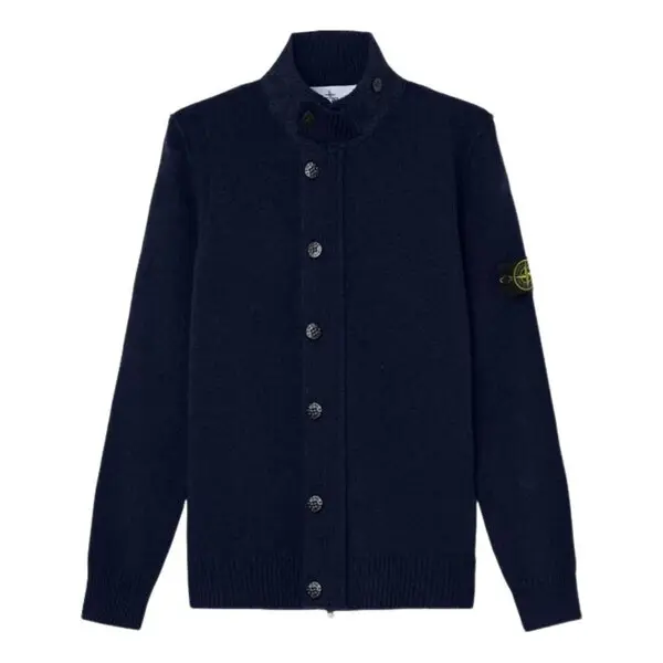 Stone Island Zip Up Cardigan