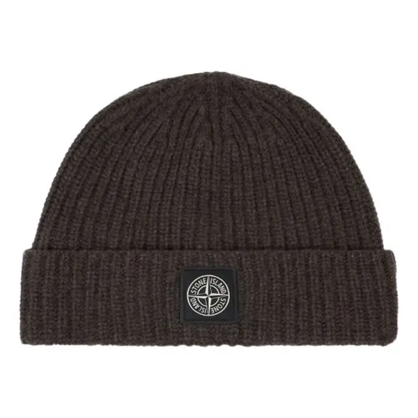 Stone Island Beanie - Brown