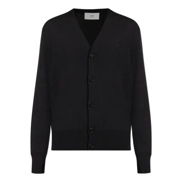 AMI Paris Cardigan - Black
