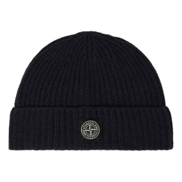 Stone Island Beanie - Navy