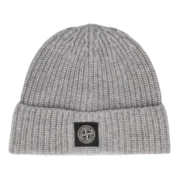 Stone Island Beanie - Gray