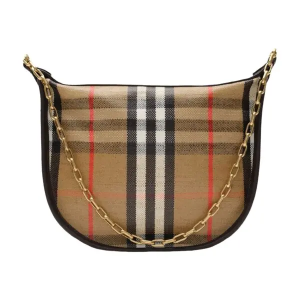 Burberry Mini Highlands Chain Shoulder Bag