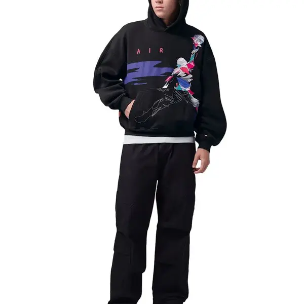 JORDAN Brooklyn Oversized Graphic Hoodie