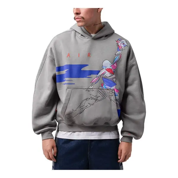 JORDAN Brooklyn Oversized Graphic Hoodie