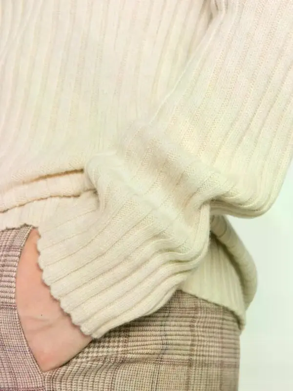 Eric Bompard Ribbed High-neck Sweater