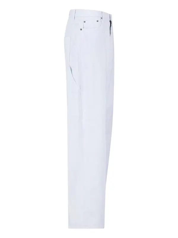 Phoebe Philo Wide Zip Jeans