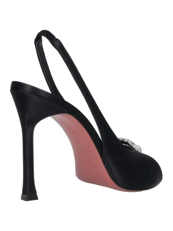 Amina Muaddi Slingback Sandals "mini Camelia