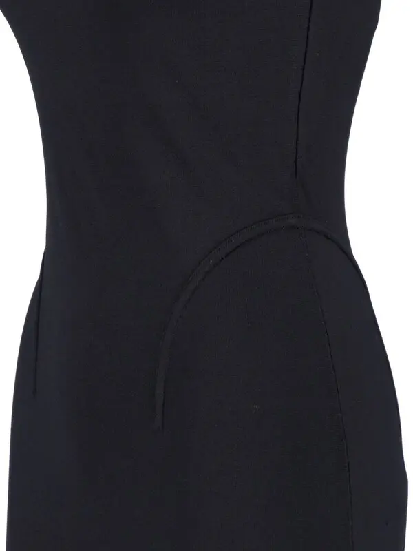 Alaïa Midi Dress In Viscose Blend