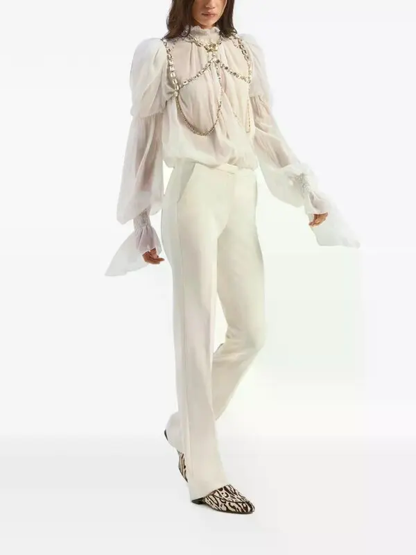 GENNY Pressed-crease Trousers
